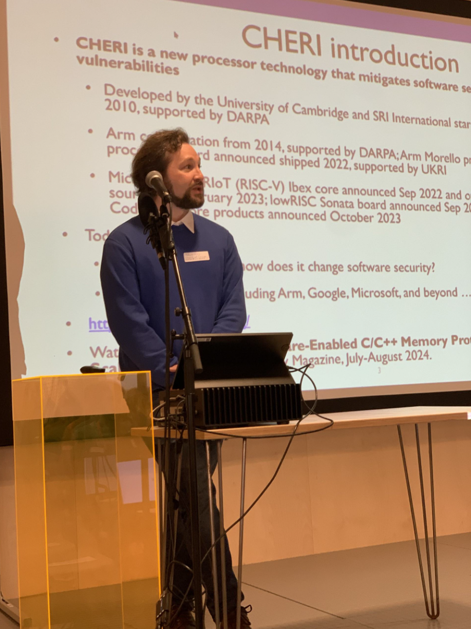 'Cybersecurity by Design - from Research to Industry' — Conference Report – CHERI Alliance