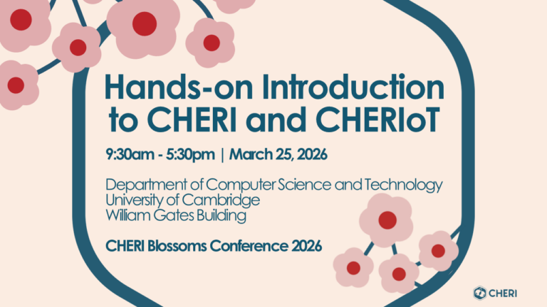 CHERI Alliance – CHERI Blossoms Conference 2026